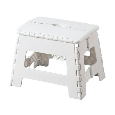 Mainstays One Step Folding Step Stool, Black Plastic - Walmart.com
