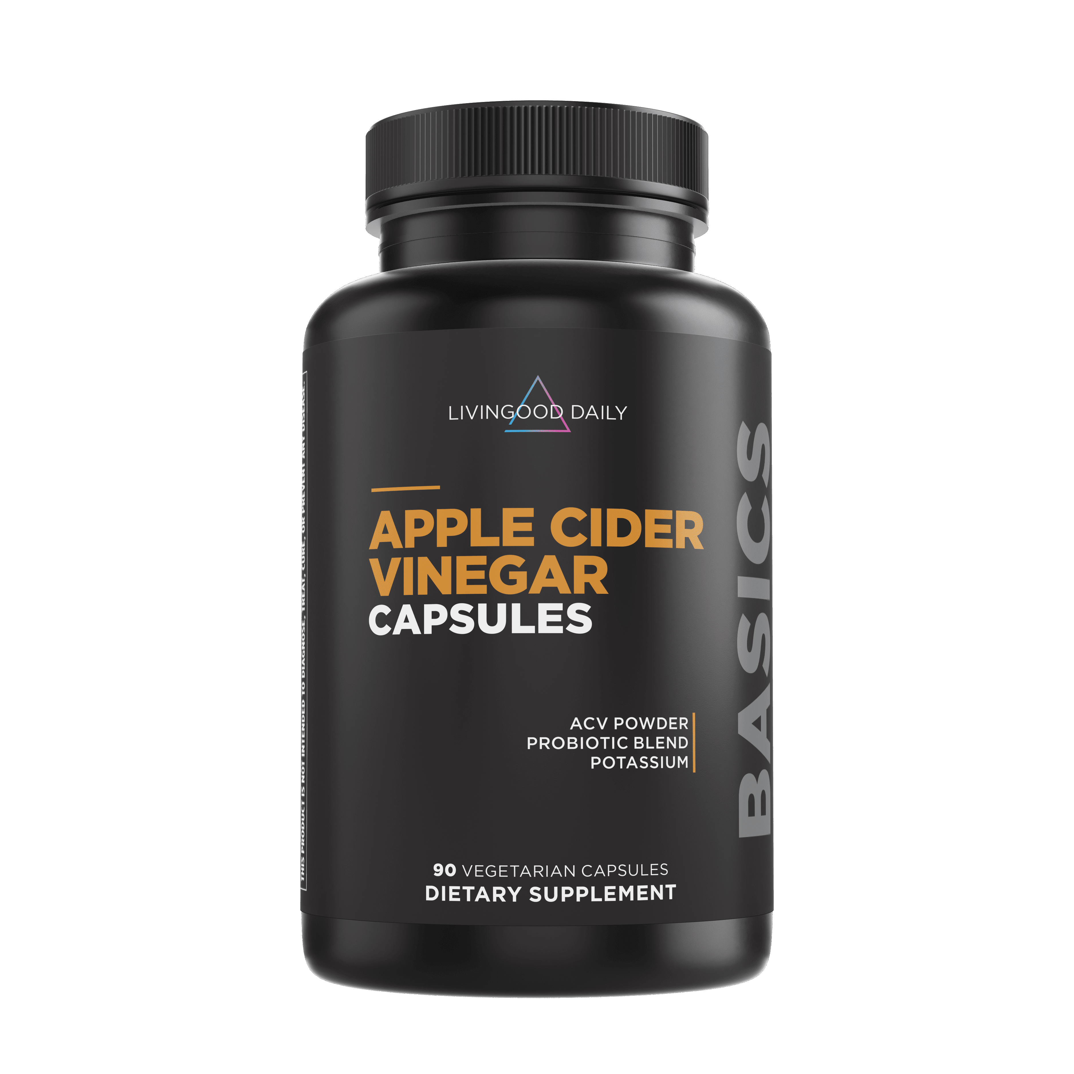 Livingood Daily Apple Cider Vinegar Pills - 1500mg ACV Capsules With ...