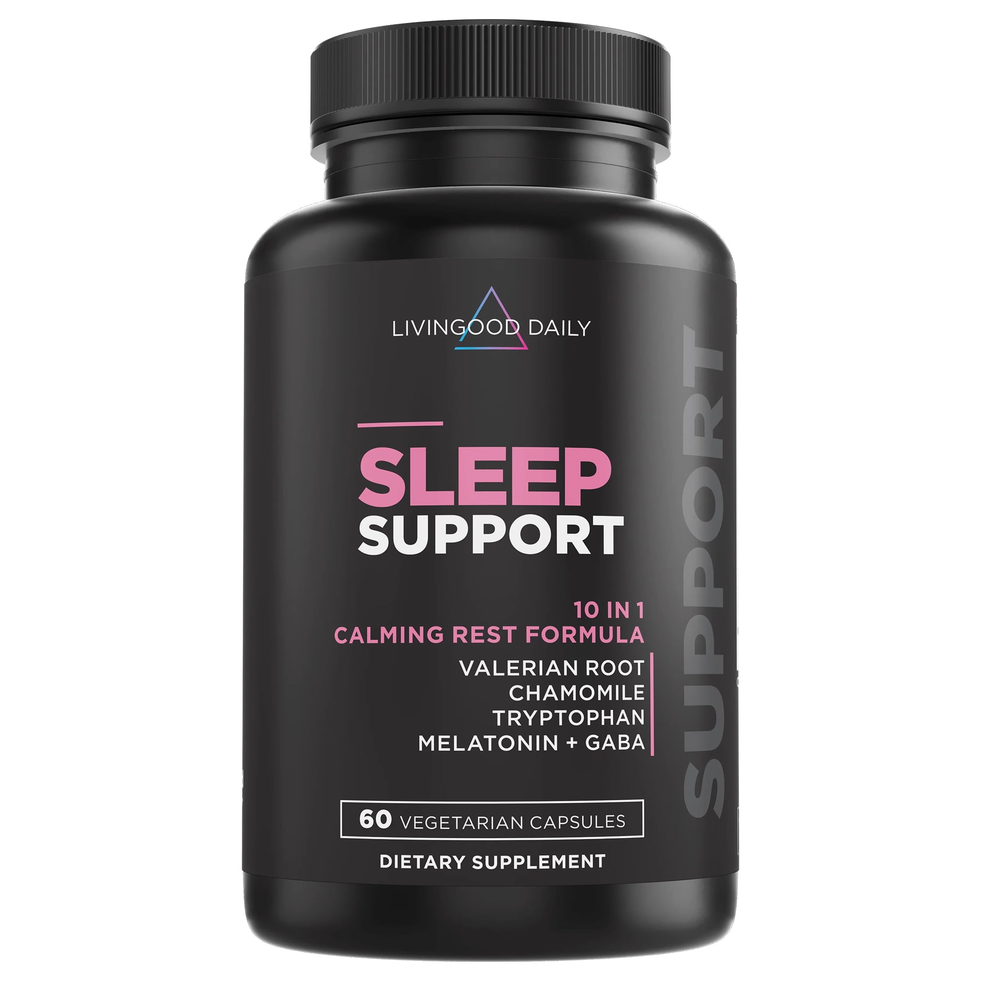 Livingood Daily Sleep Support Supplement - 10-in-1 Sleep Aid Formula ...
