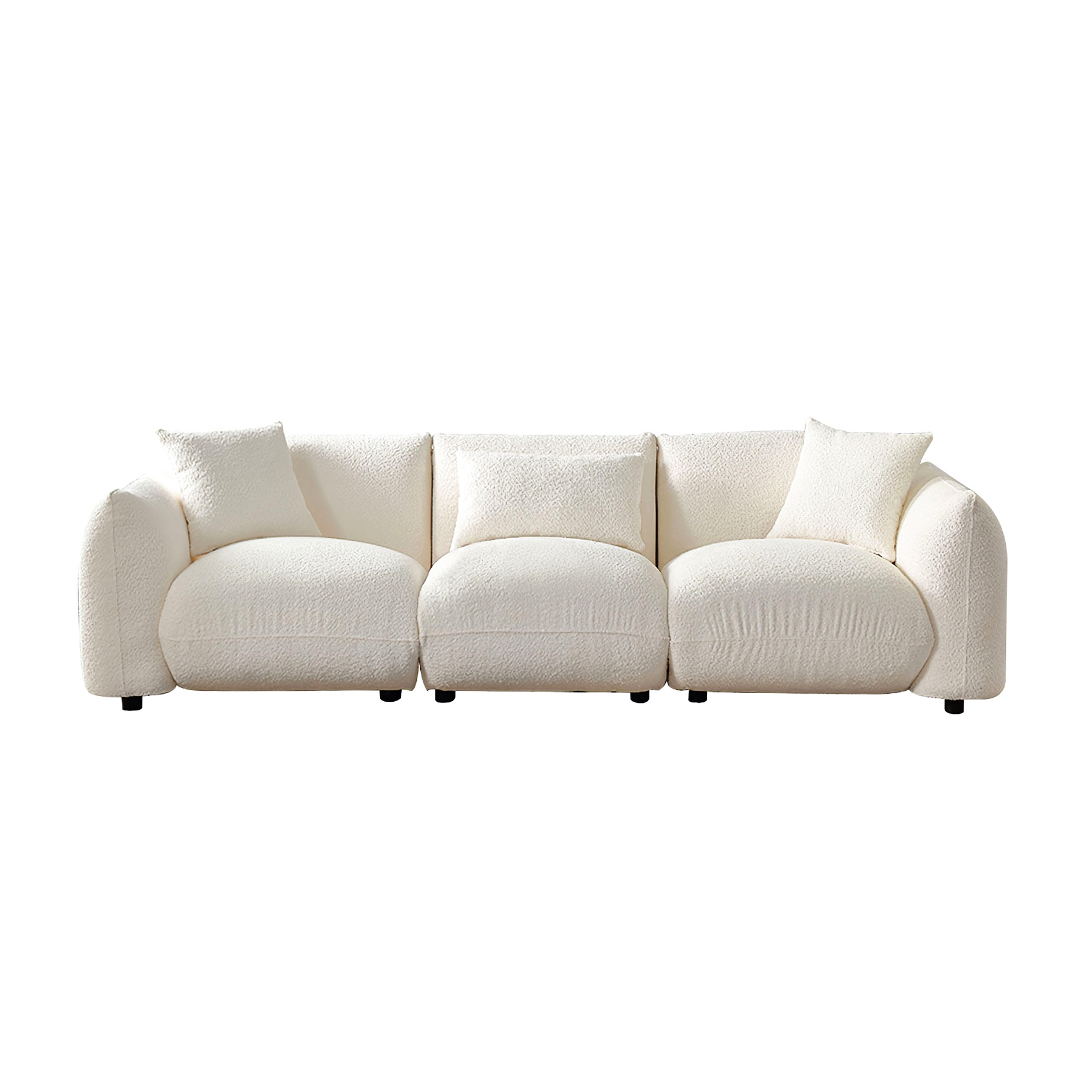 Livingroom 3 Beige - Mid Century Modern Contemporary Design Couch, For ...