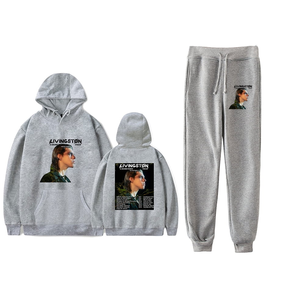 Livingston A Hometown Tour 2025 Sweatsuit Cool Hoodies 2 Piece Sets ...