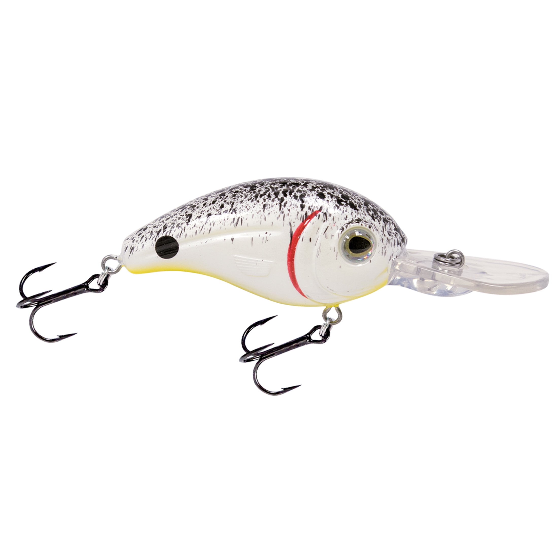 Livingston Lures DM Jr 8 Pro Series-Splatter Back Pearl - Walmart.com