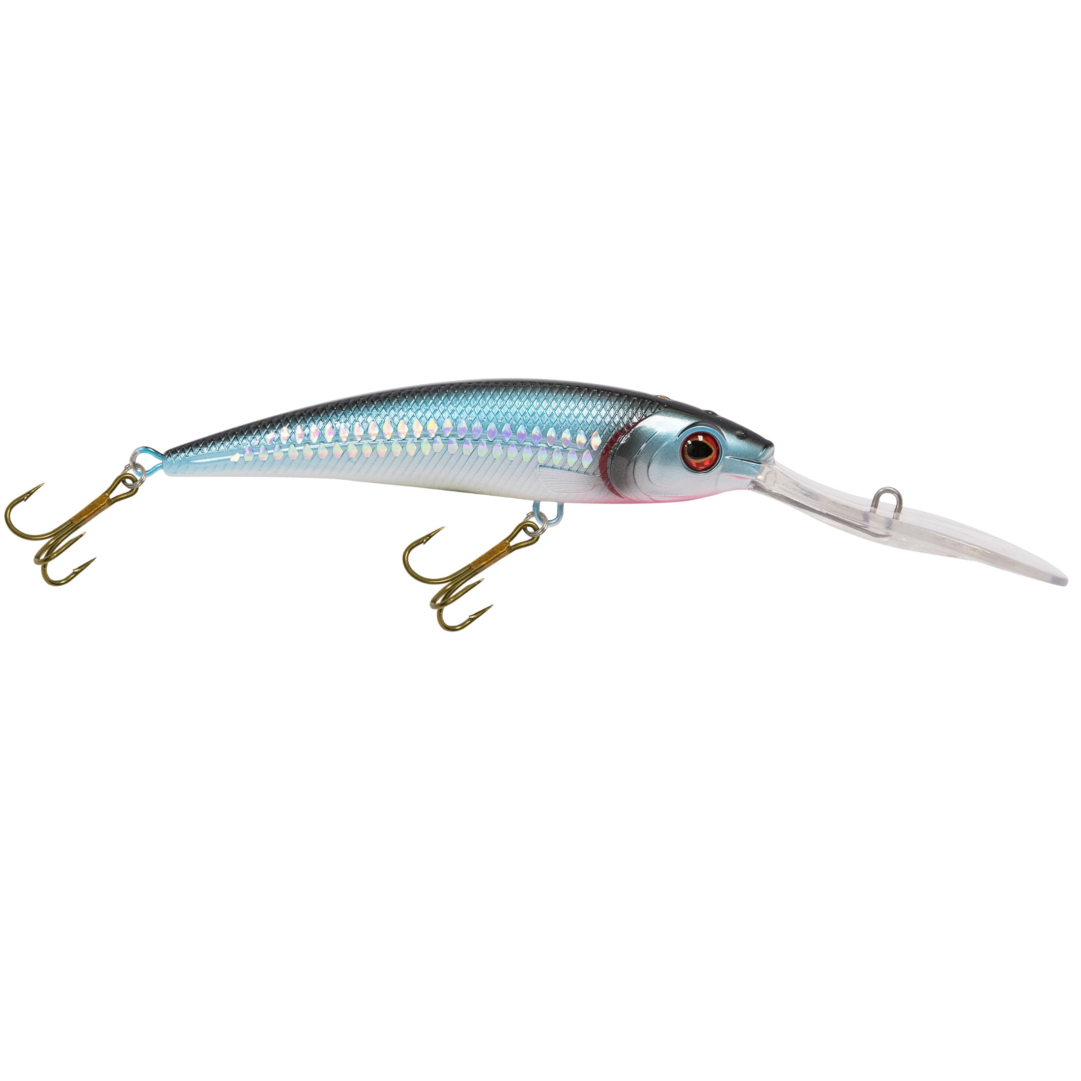 Livingston Lures Interceptor-Holographic Silver Shiner - Walmart.com