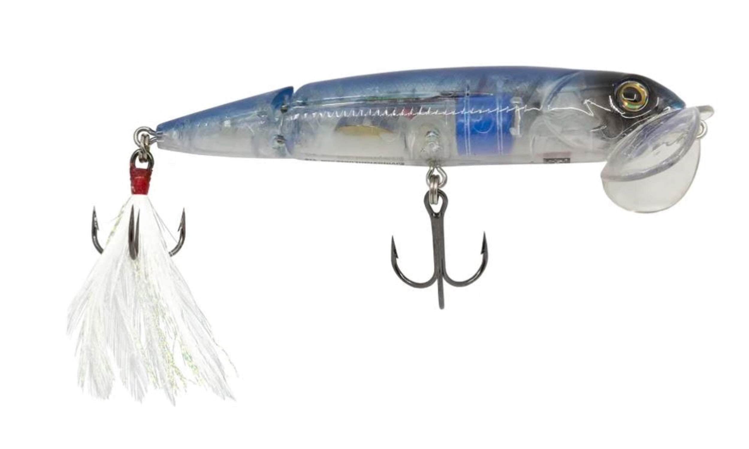 Livingston Lures WALKING BOSS II JR. Jointed Topwater Fishing Lure w ...