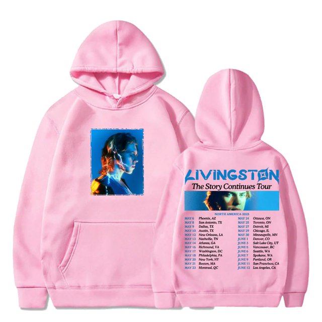 Livingston Merch Hoodies Women Men Casual Long Sleeve Printed Trend ...