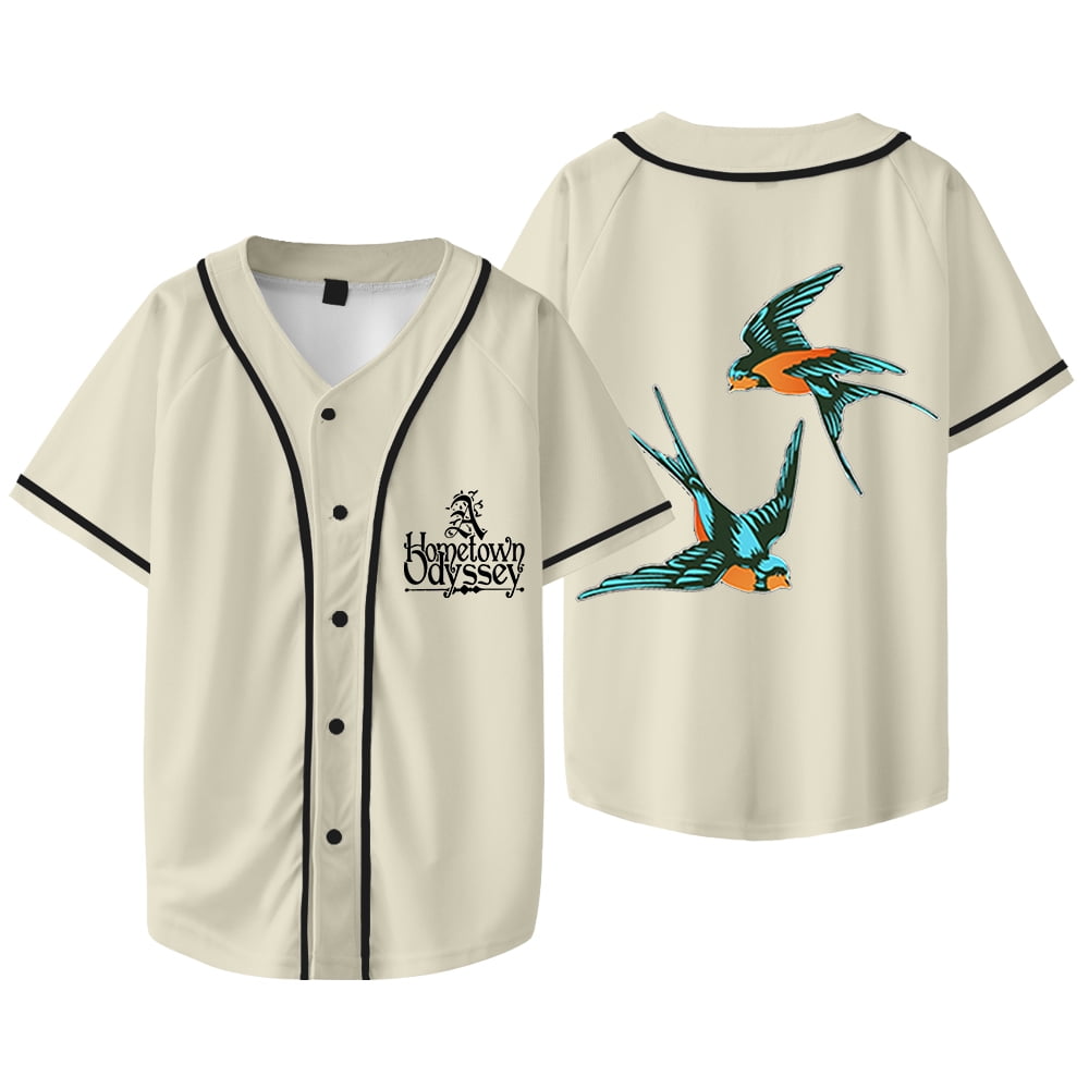 Livingston Swallow Baseball Jacket The Story Continues Tour Merch Tee ...