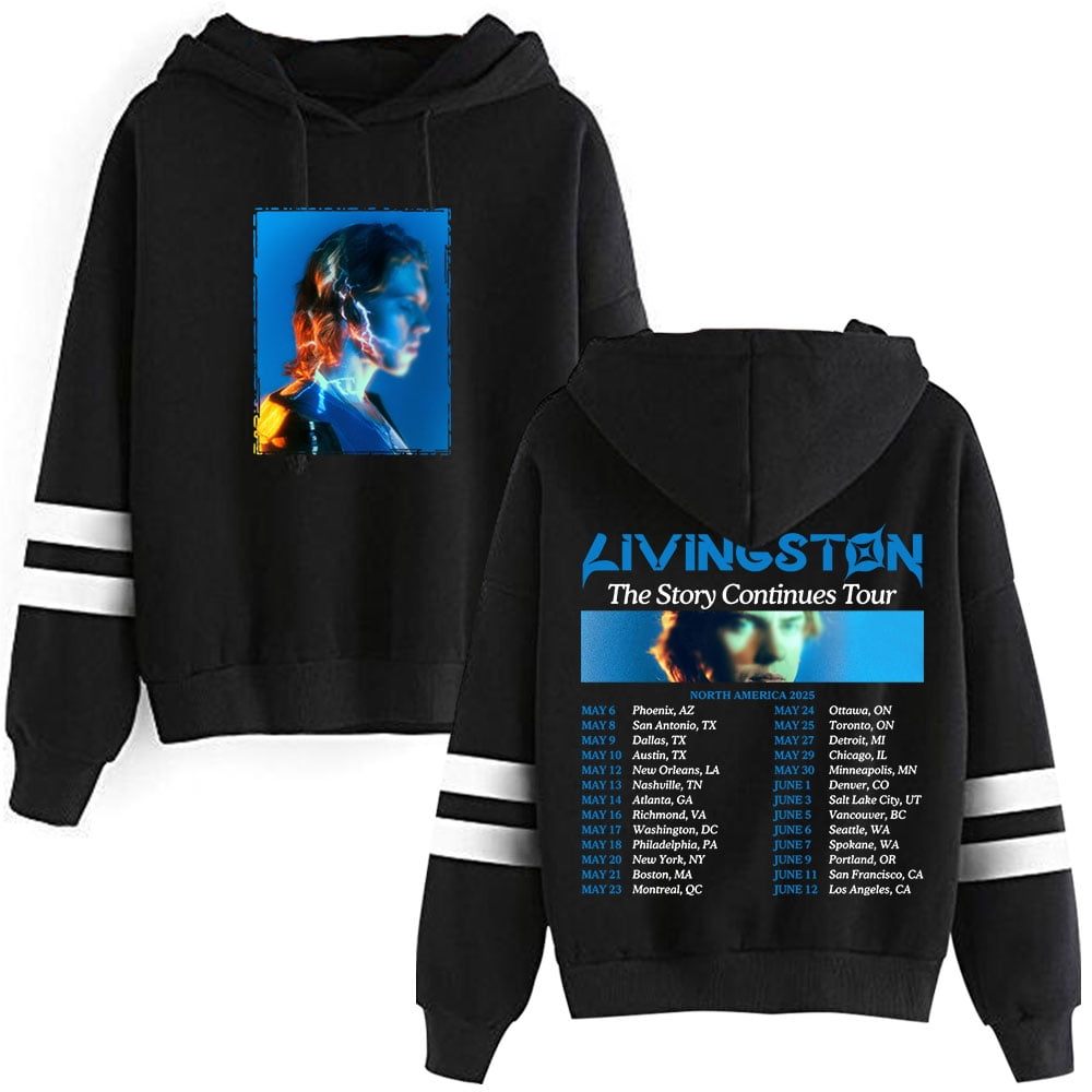 Livingston The Story Continues Tour 2025 Merch Pullovers Pocketless ...