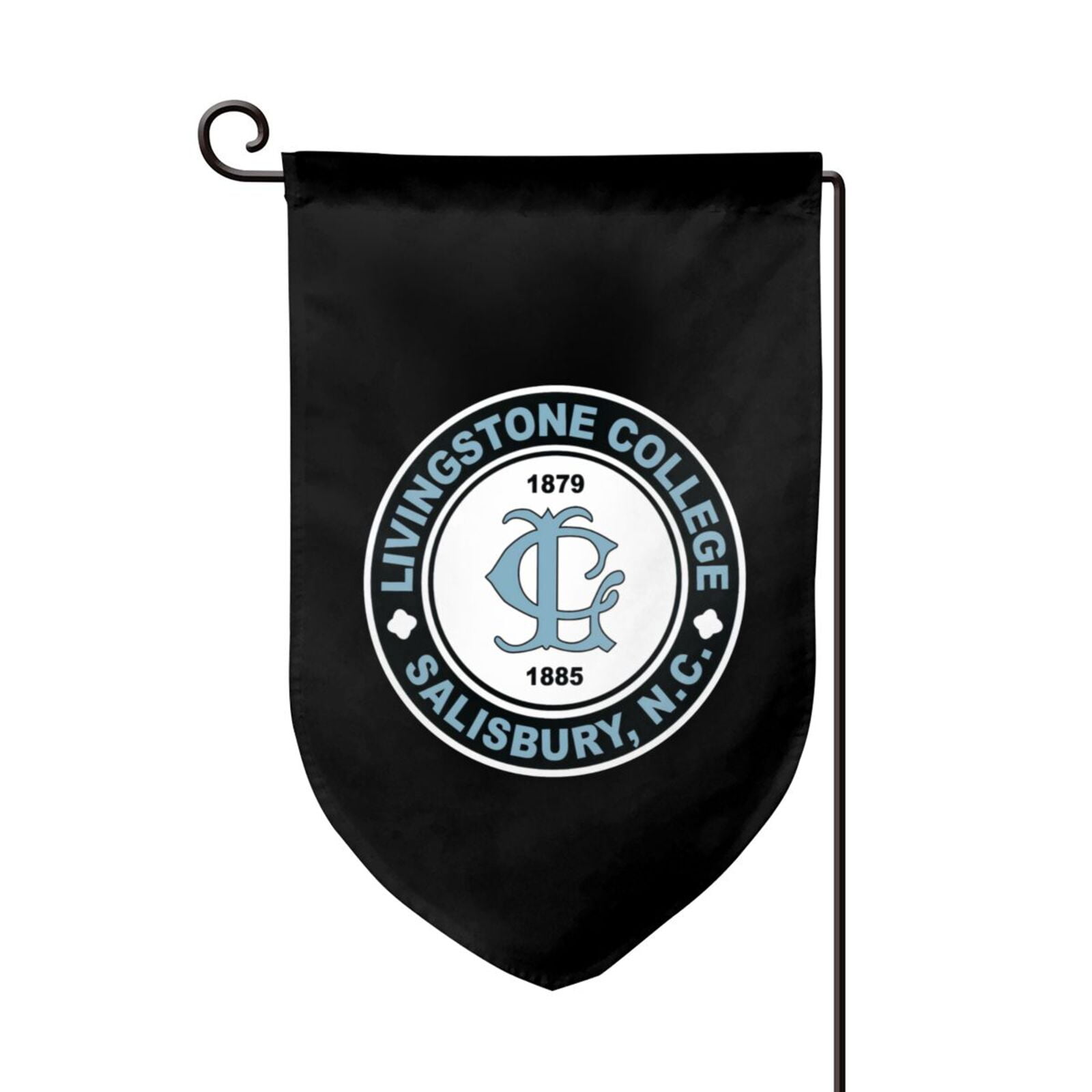 Livingstone College Logo Garden Flag Double Sided Banners For Outdoor ...