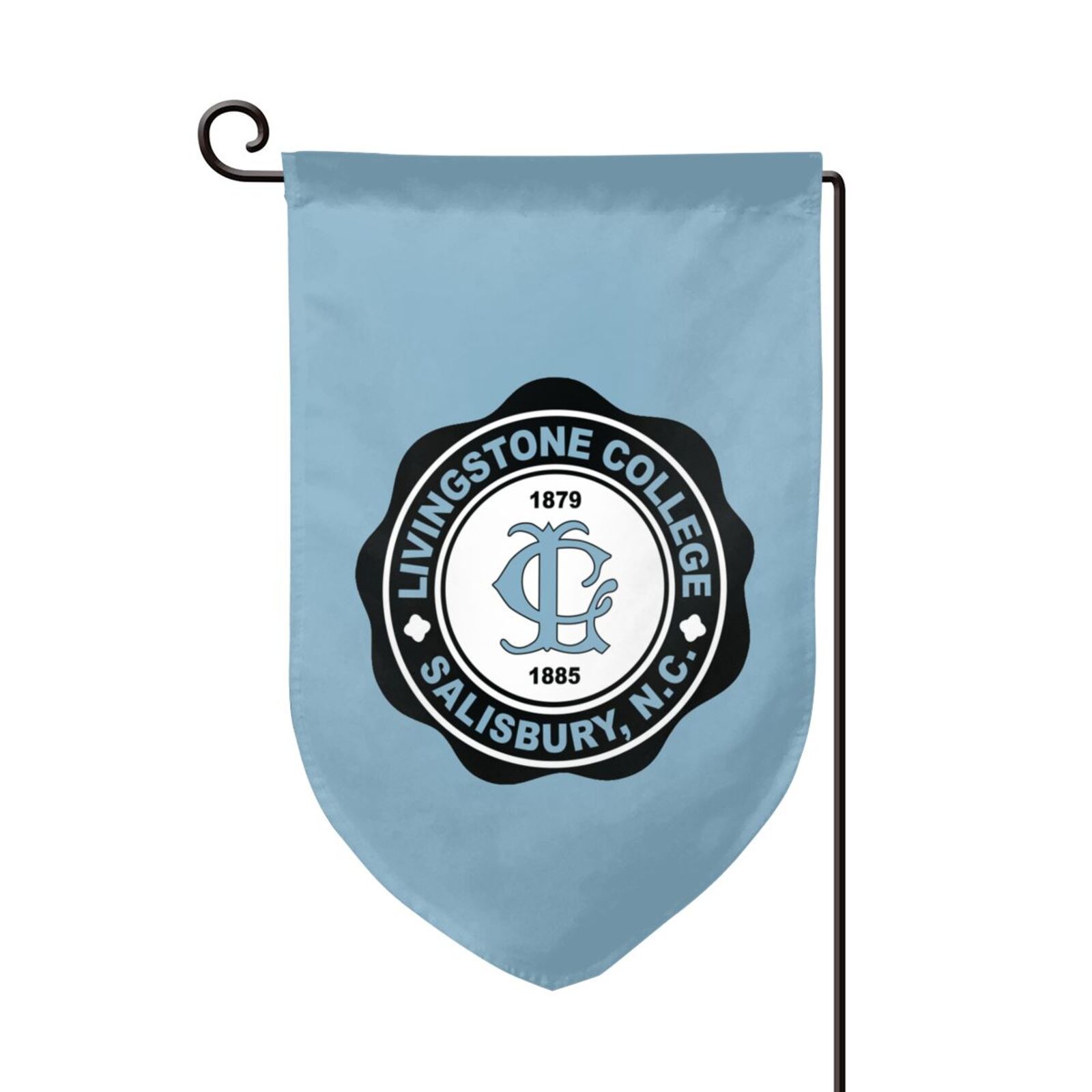 Livingstone College Logo Garden Flag Double Sided Banners For Outdoor ...