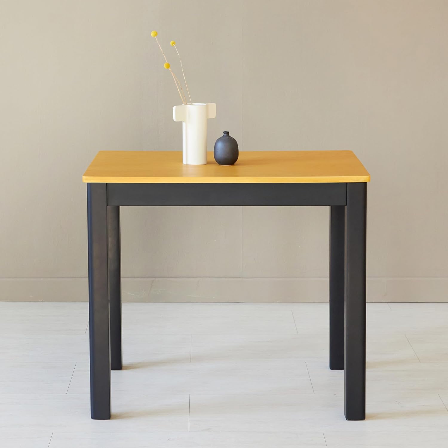 Livinia Cabin 33.5" Wooden Dining Table/Small Rectangular Modern ...