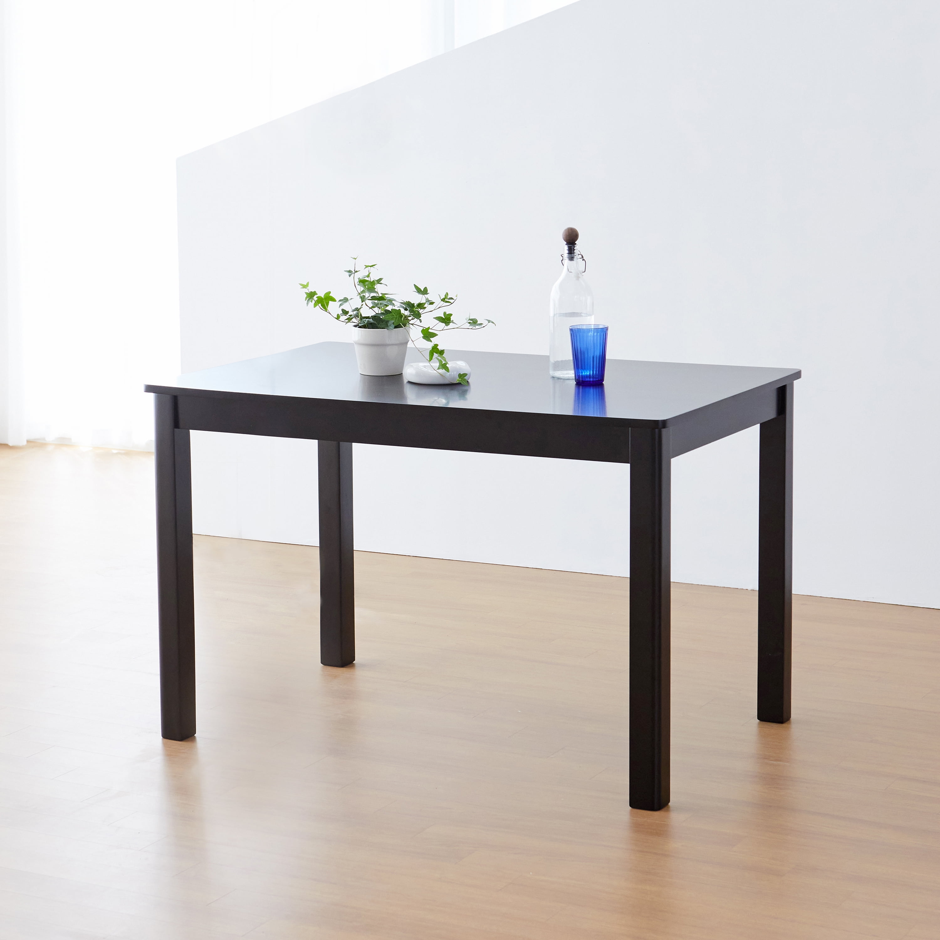 Livinia Cabin 45.3" Wooden Dining Table/Small Rectangular Modern ...