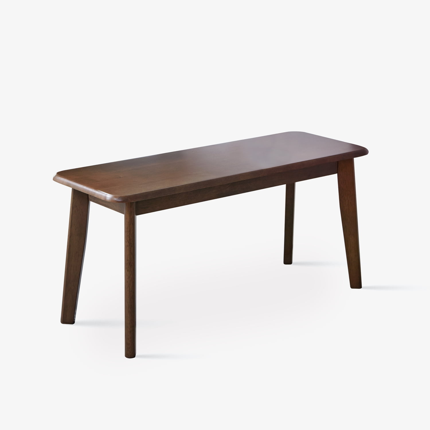 Livinia Canberra 37.4" Rectangular Wooden Dining Bench / Mid Century ...