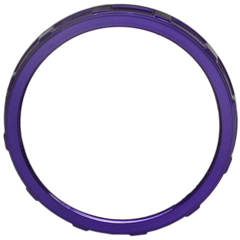 Livorsi 3 3/4 Inch Plastic Purple Boat Gauge Bezel - Walmart.com