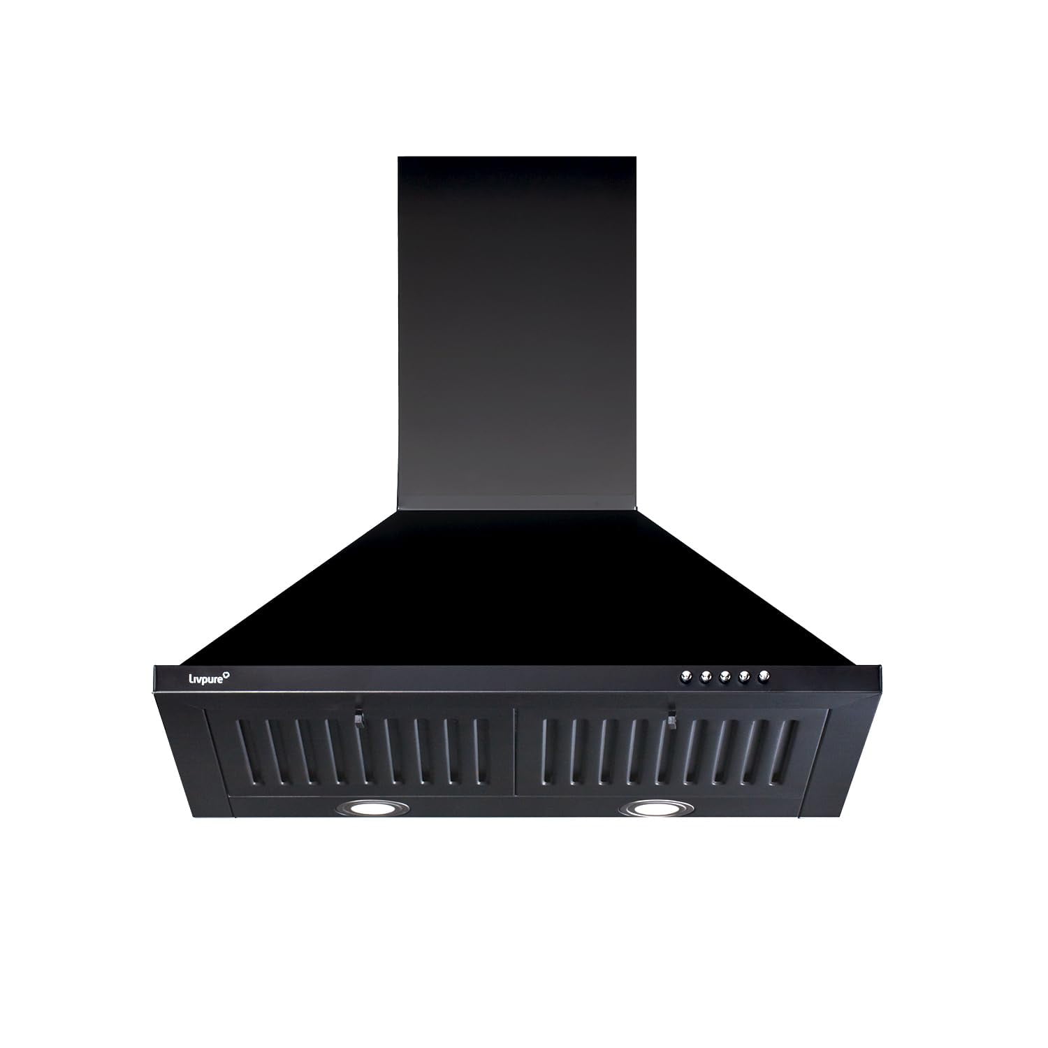 Livpure Alder Neo 60 cm 1050 m3hr Pyramid Kitchen Chimney with Elegant ...