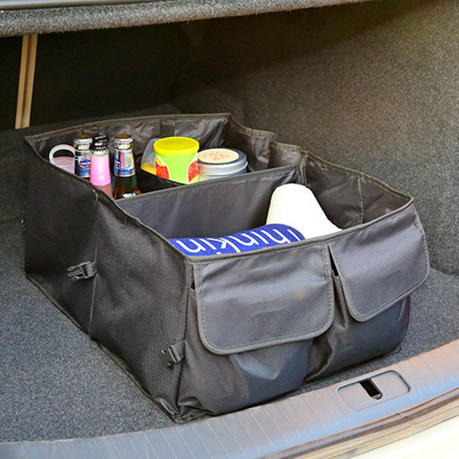 Livrdious Car Trunk Organizer, Foldable Organizer For Car, Automotive ...