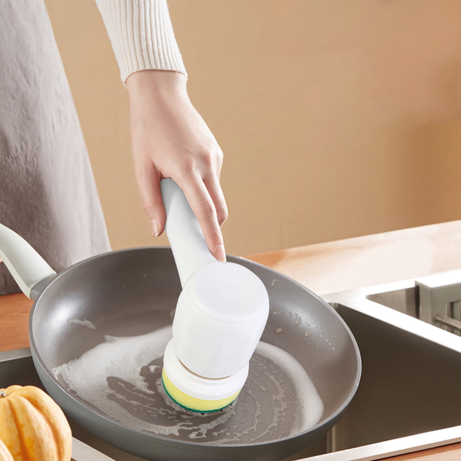 Livrdious Multi-Function Electric Washing Machine Washing Brushes ...