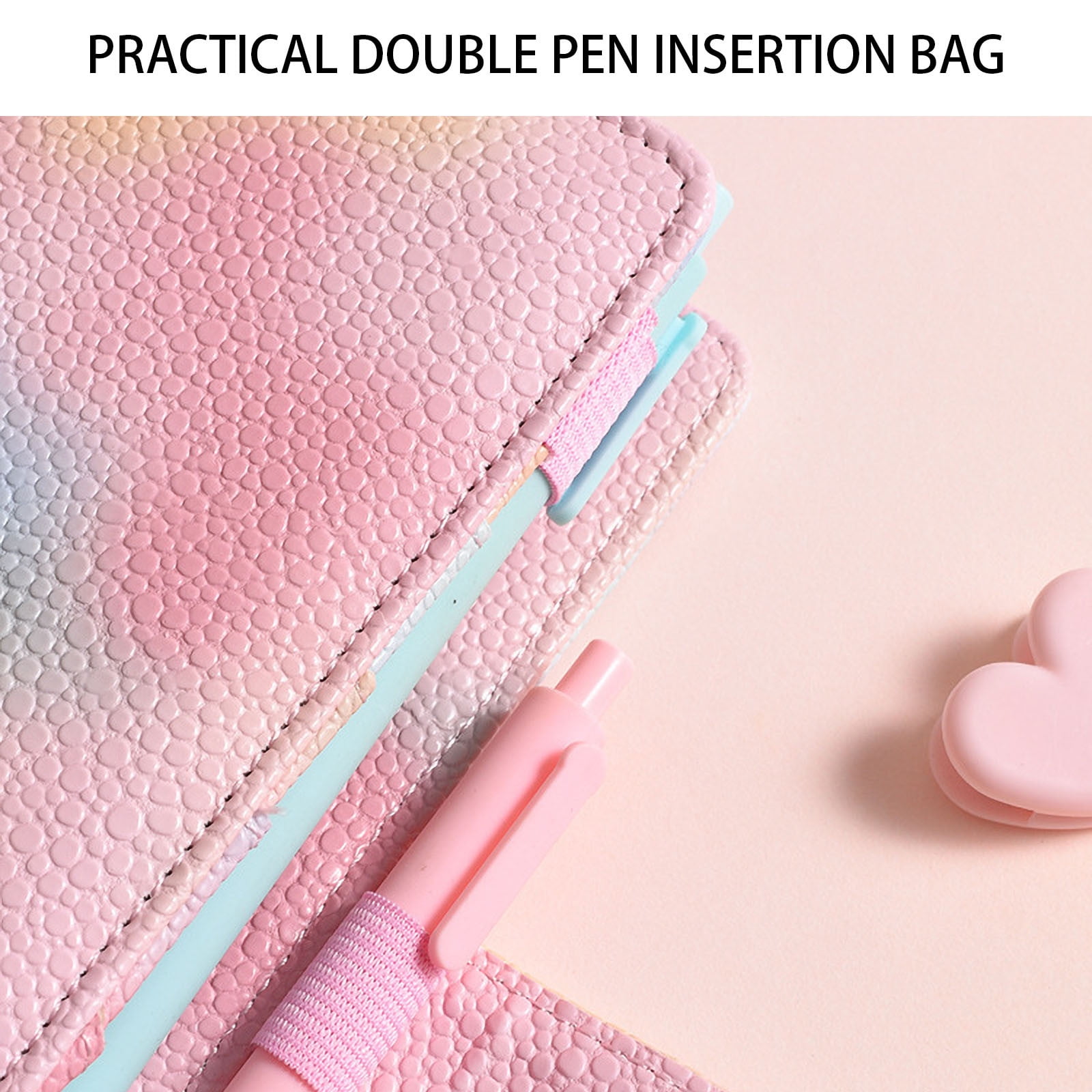 Livrdious Saving Wallet Binder, 6 Ring Binder, Cash Binder Notebook ...