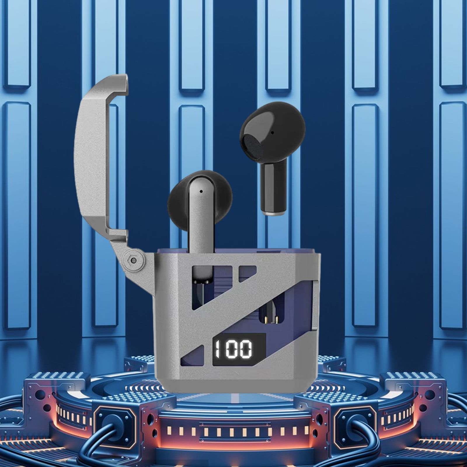 Livrdious Wireless Earbuds Mini Ear Buds Bluetooth Headphones 5.3 ...