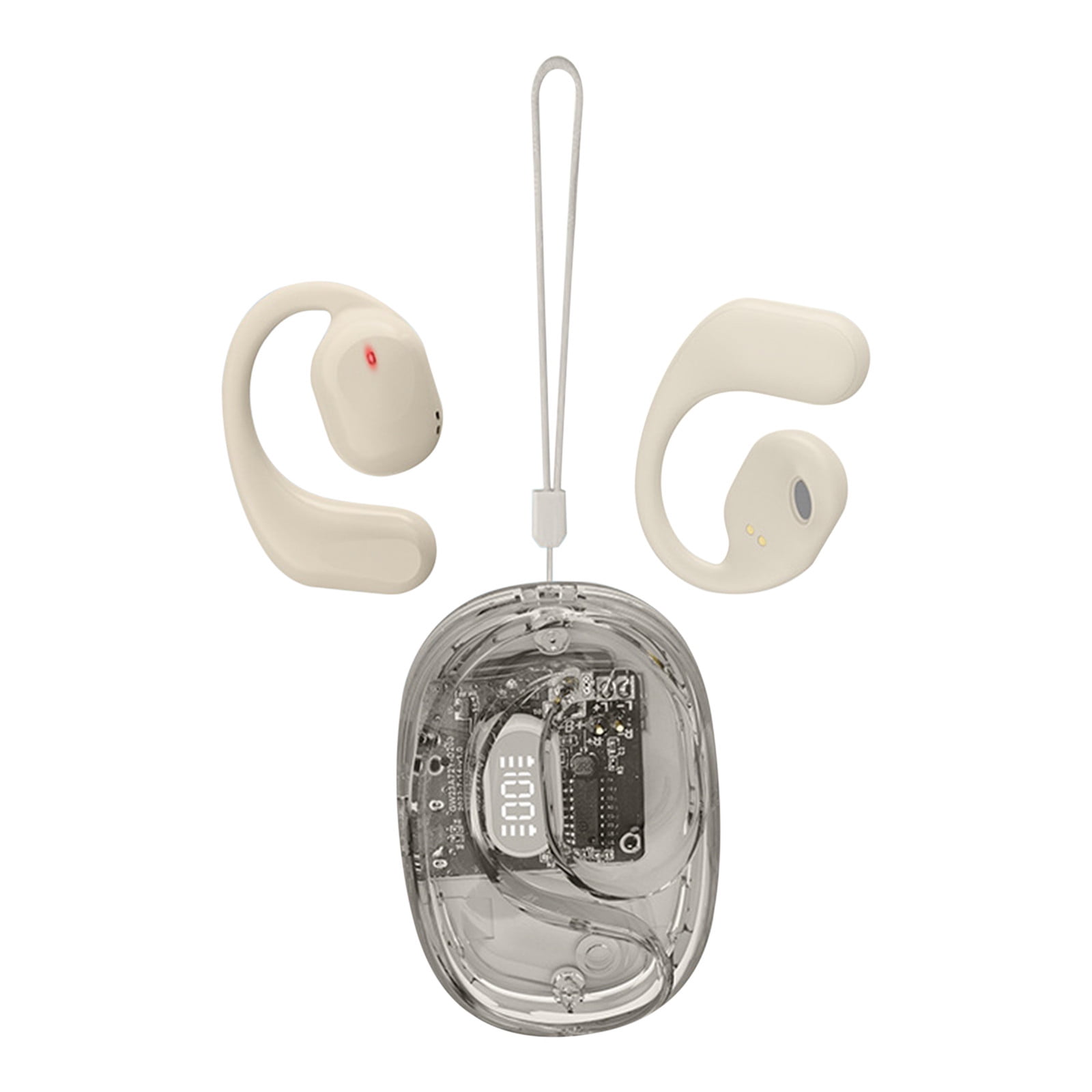 Livrdious Wireless Earbuds, Wireless Open-ear Sports Headphones, Clip ...