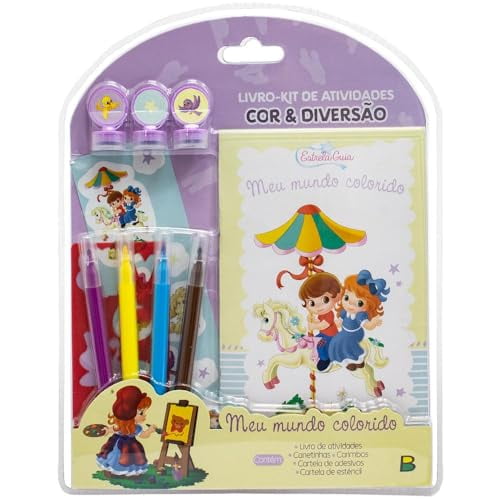 Livro-Kit De Atividades: Meu Mundo Colorido - Walmart.com