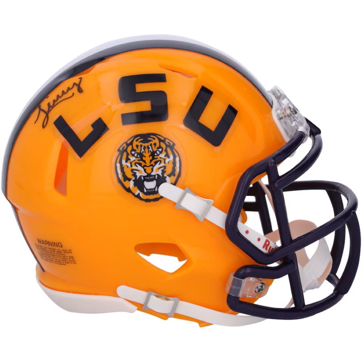 Livvy Dunne Signed LSU Tigers Mini Speed Helmet Fanatics - Walmart.com