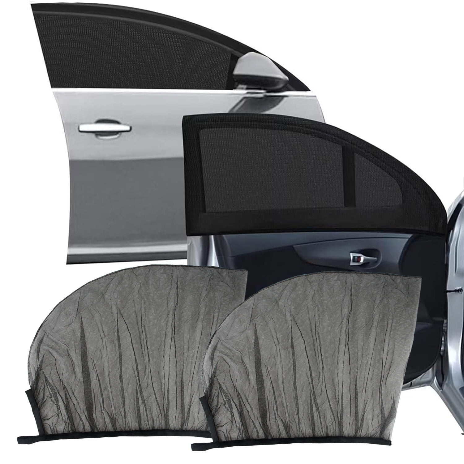 Liwarace Car Side Window Shade for Front Window Universal Sun Heat and ...