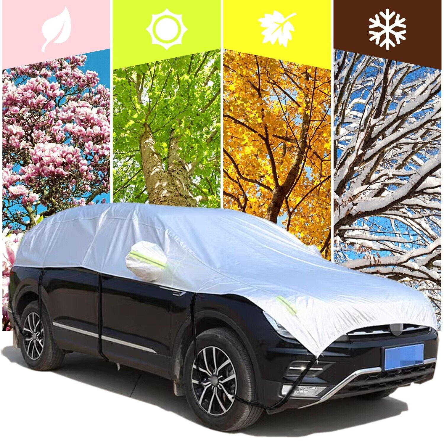 Liwarace For Toyota RAV4 Windshield Ice Cover SUV Car Half Cover Snow ...
