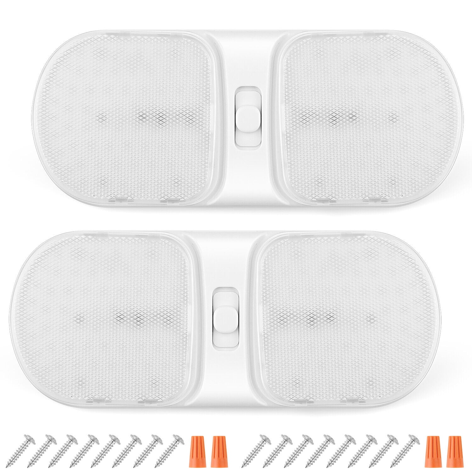 Liwarace RV Ceiling Light Fixture RV Interior Lighting for Boat Trailer ...