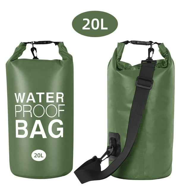 Liwarace Waterproof DryBag Dry Sack 20L 30L PVC Backpack Ocean Pack ...