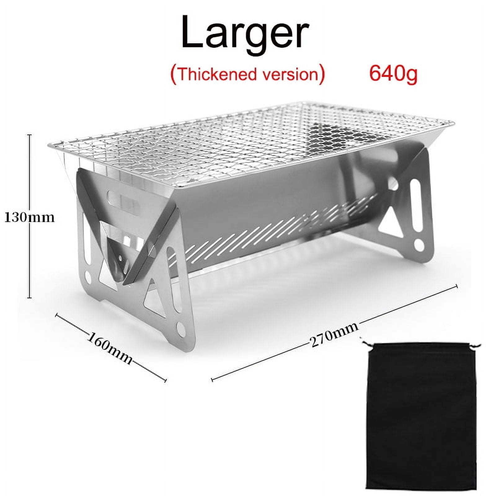 Liweijianaa Portable Folding Barbecue Grill Heating Stoves ...