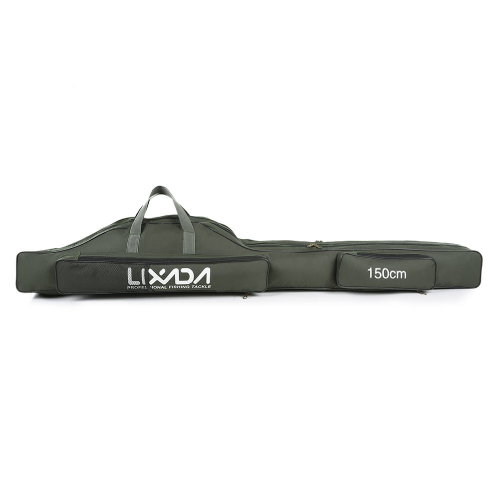 Lixada 100cm/130cm/150cm Fishing Bag Portable Folding Fishing Rod Reel Bag Fishing Pole Gear ...