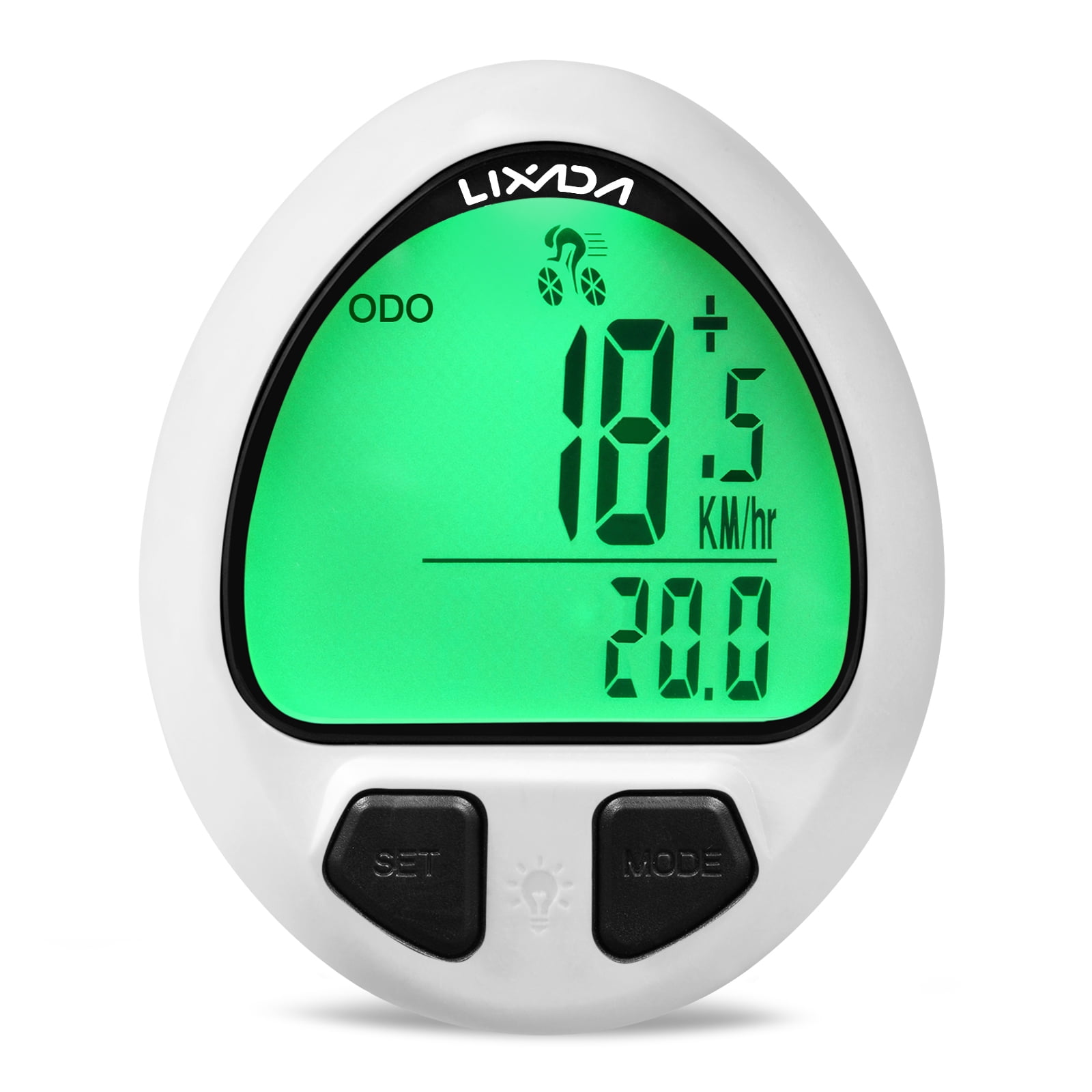 Lixada Bike Computer Speedometer, Wired/Wireless Odometer for , Easy to ...
