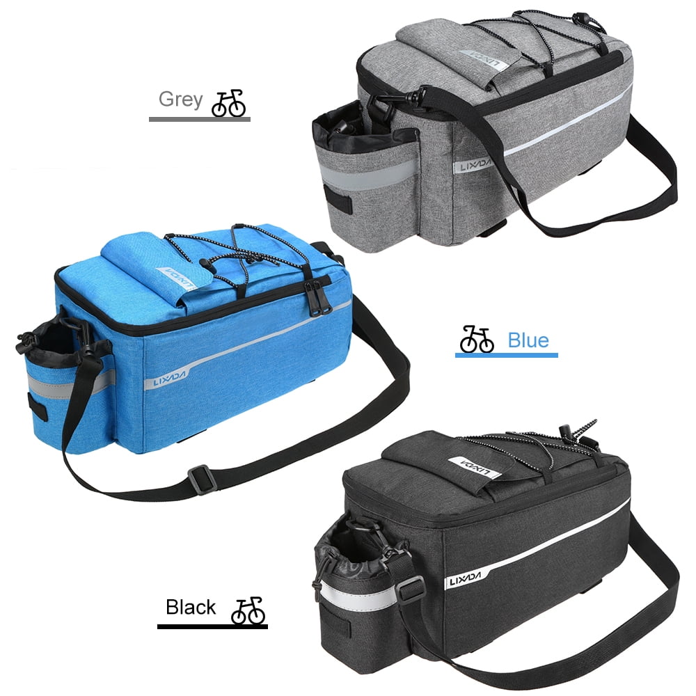 Lixada Insulated Trunk Cooler Bag With Rain Cover Waterproof Cycle Rear ...