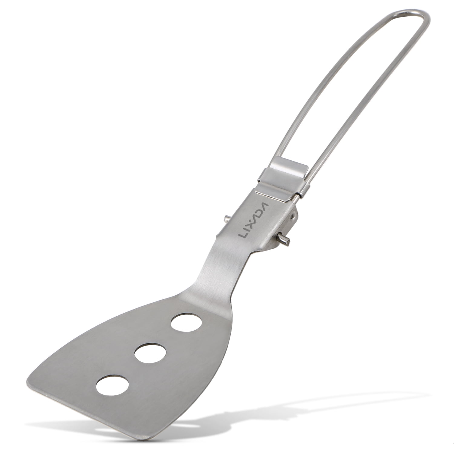 Lixada Stainless Steel Folding Spatula Food Turner Outdoor Camping ...
