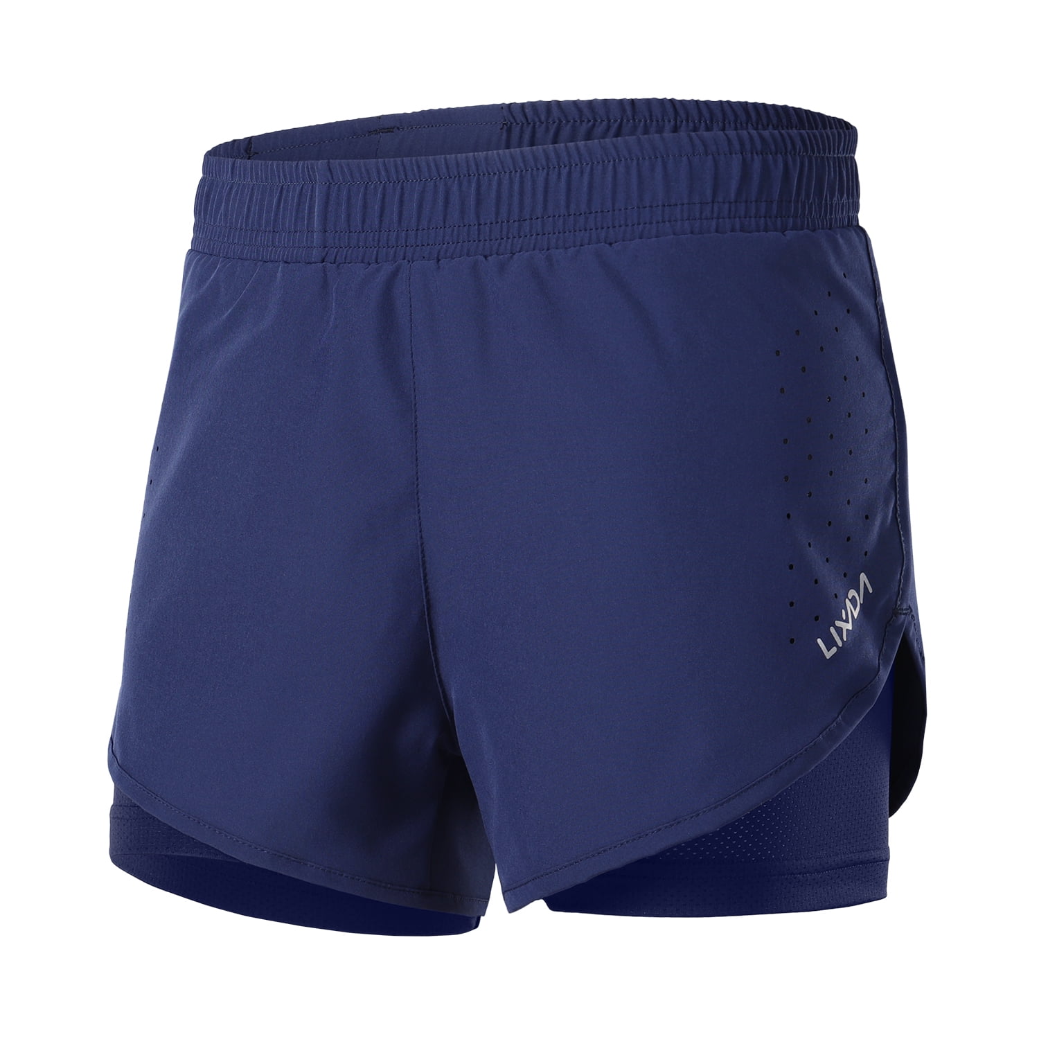 Lixada Women's Quick Drying Running Shorts with Longer Liner Stay Cool and Comfortable during ...