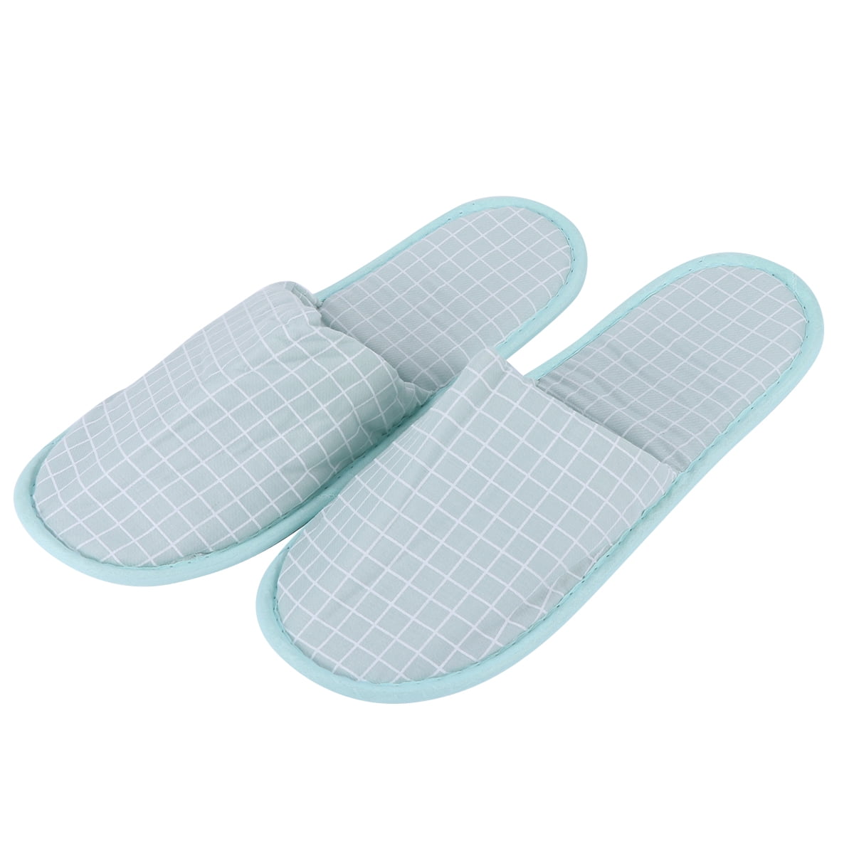 Tineasur One-Off Foldable Slippers Ventilate Fabric Green Practical Use ...