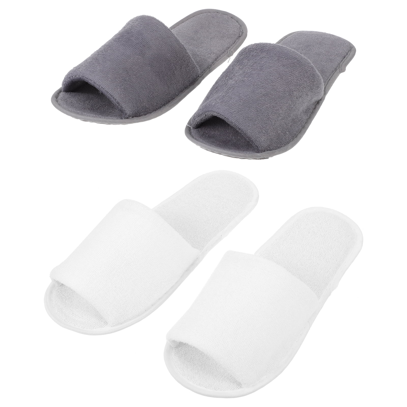 Lixi 2 Pairs Travel Folding Slippers Non-slip Slippers For Home Hotel ...