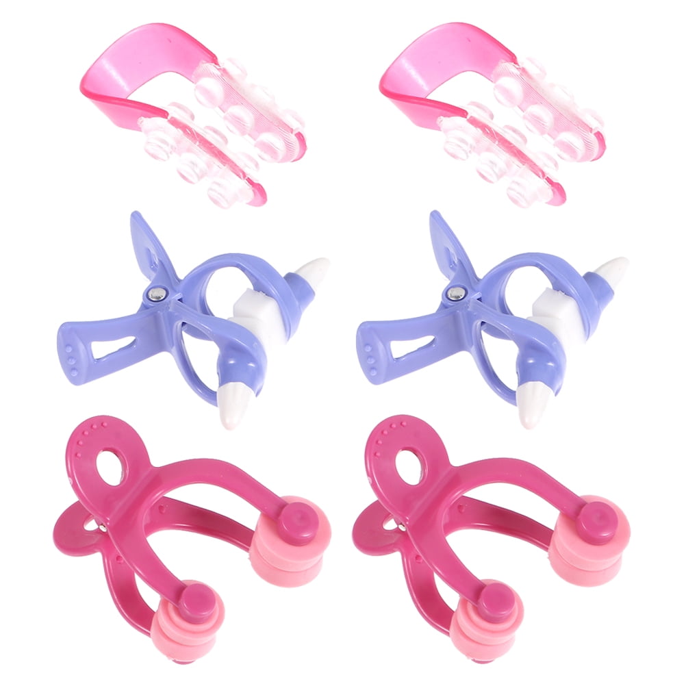 Lixi 2 Sets/6PCS Nose Shaper Nose Bridge Straightener Corrector Nose Slimming Device - Walmart.com
