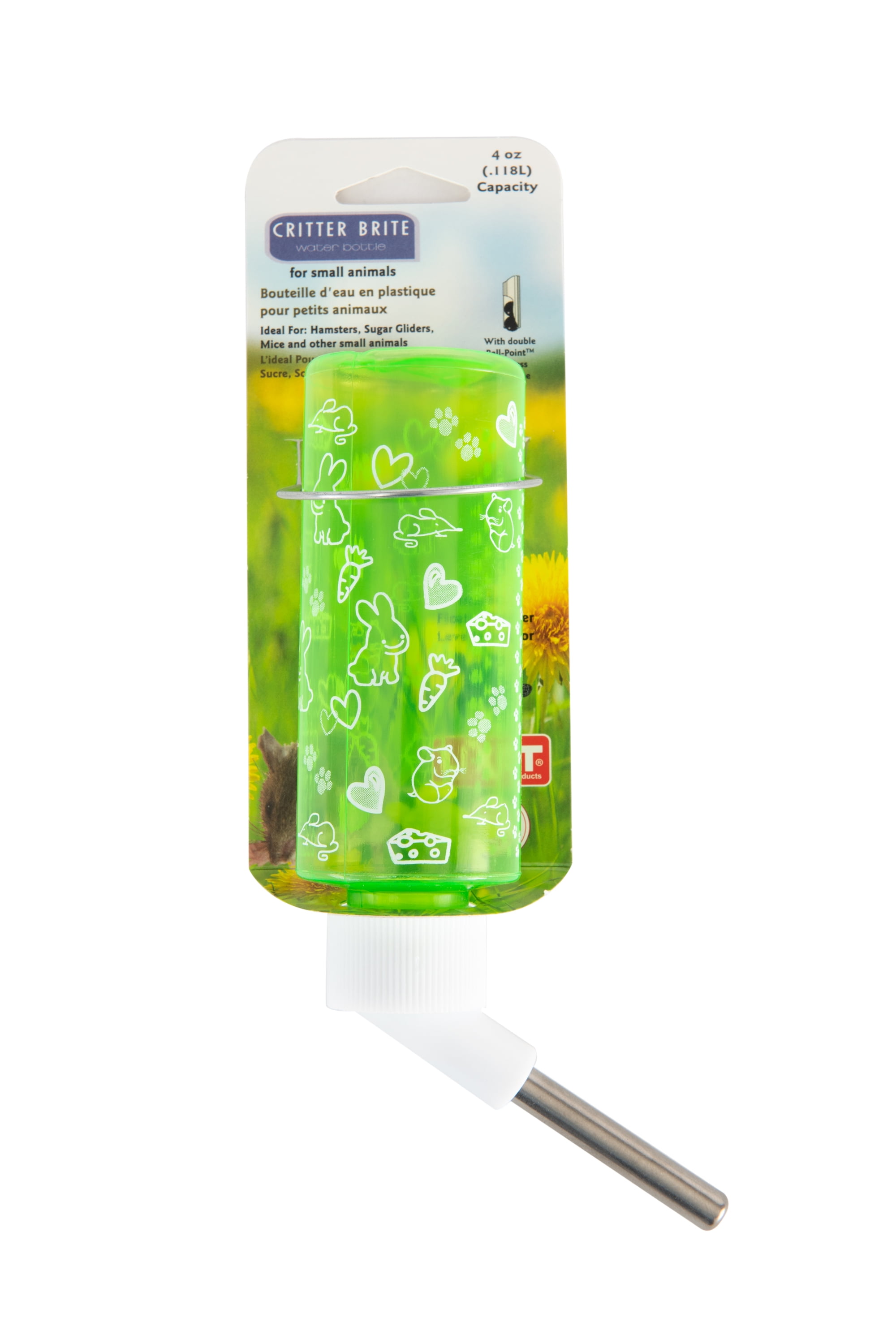 Lixit 4oz Critter Bright Water Bottles for Hamsters and Mice - Walmart.com