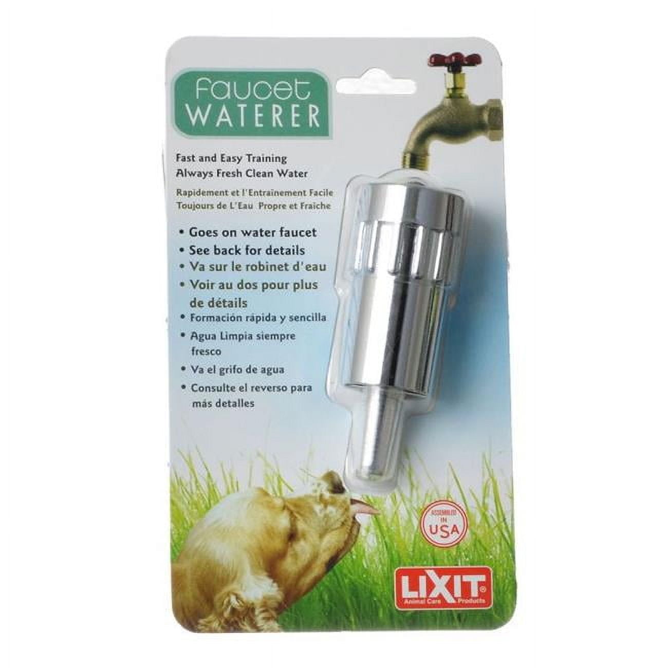 Lixit Faucet Waterer: Hassle-Free Clean Water Solution for Dogs ...