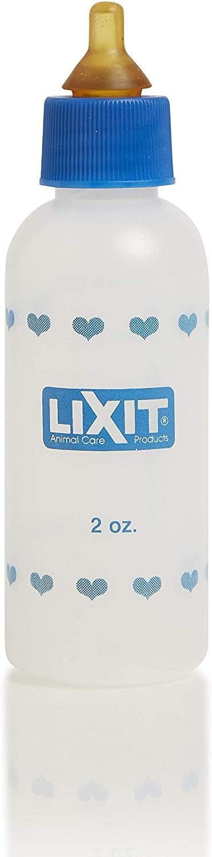 Lixit Nursing Bottle for Kittens, Small Puppies & Small Animals, 2 oz ...