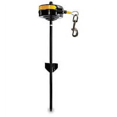 Lixit Retractable Cable Tie Out Leash for Small Dogs, 15 ft Steel Cable ...