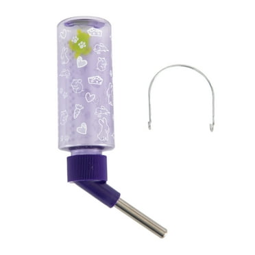 Heated Water Bottle for Rabbit 32oz No Drip Animal Water Bottle with ...