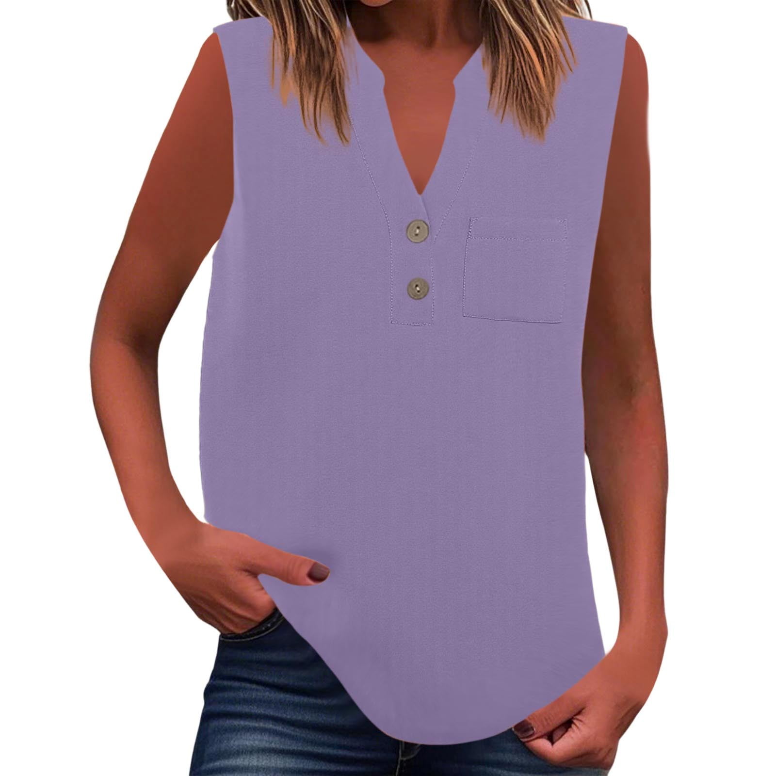 Lixiuxyad Loose Summer Tops For Women Women's Summer Tank Loose Fit ...