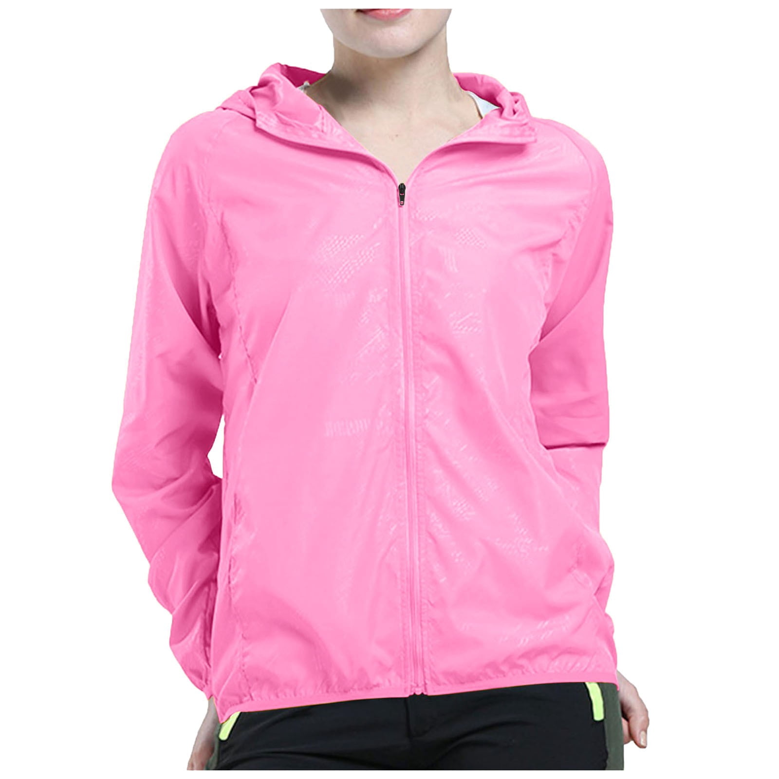 Lixiuxyad Women Trendy Jacket Lightweight Rain Jacket Women's Raincoat ...
