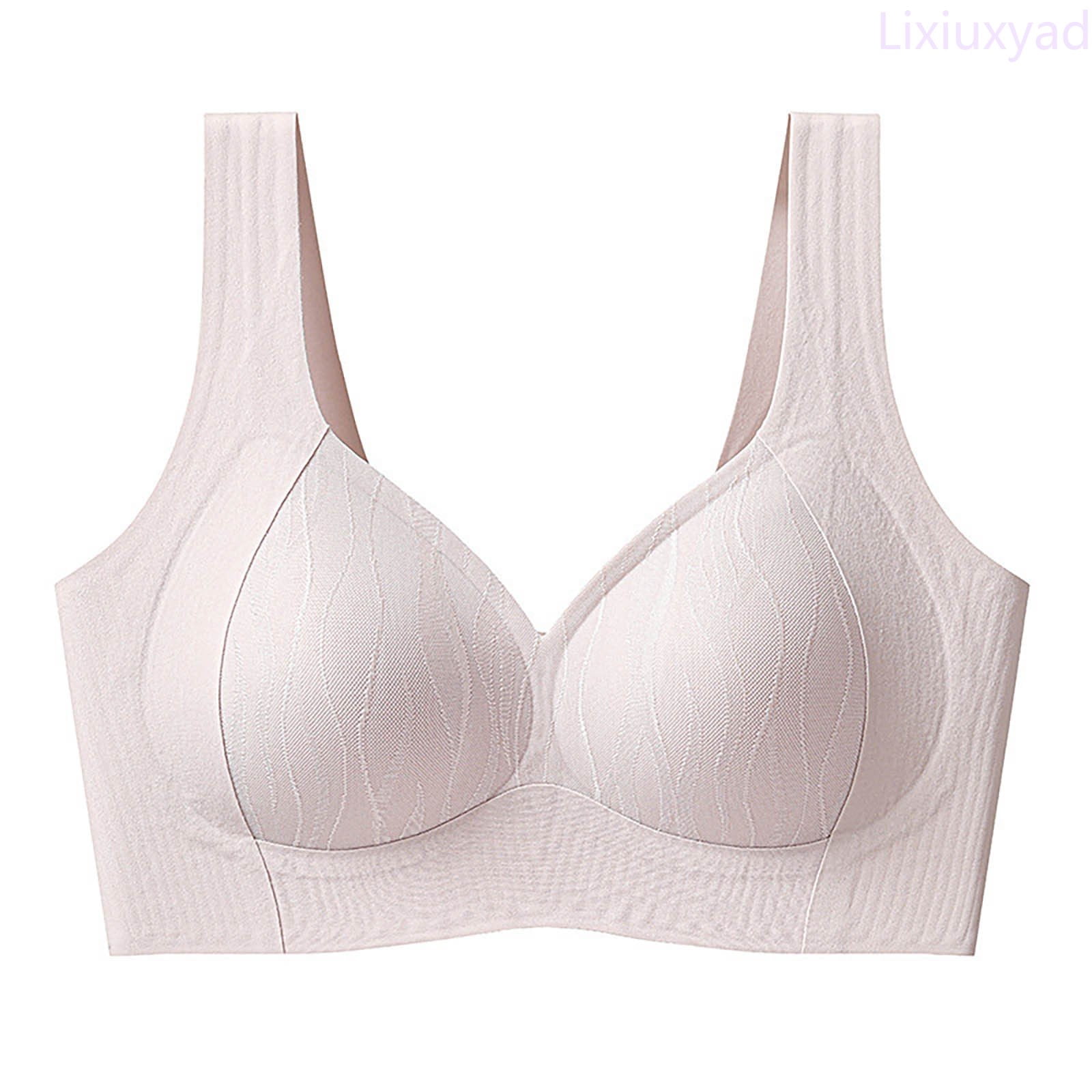 Lixiuxyad Womens Everyday Bras Seamless Jelly Soft Support T Shirt Bra ...