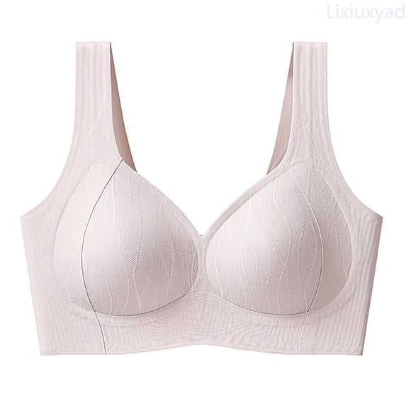 Lixiuxyad Womens Everyday Bras Seamless Jelly Soft Support T Shirt Bra ...