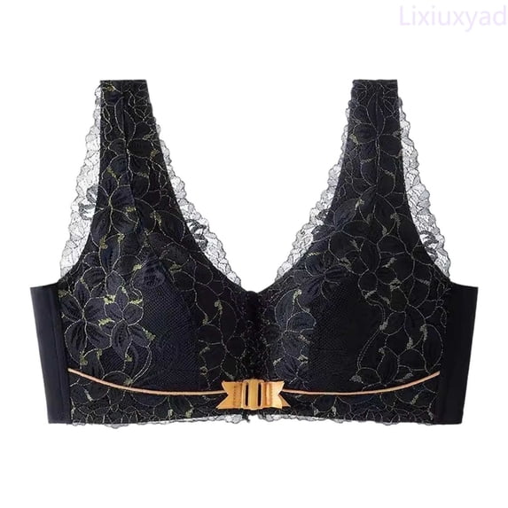 Lixiuxyad Womens Full Coverage Bra Elegant Lace Back Push Up Wireless ...