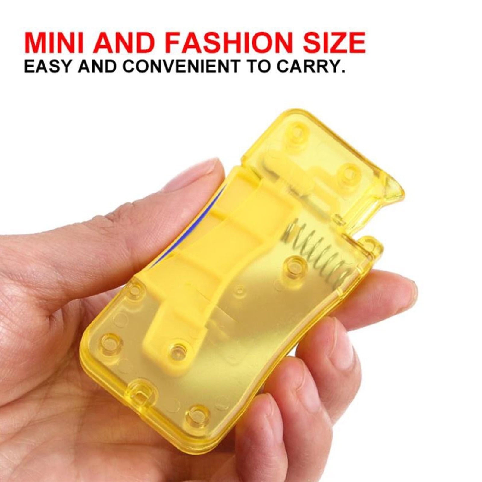 Lixmnse Auto Needle Threader for Hand, Machine Sewing, ABS Plastic ...