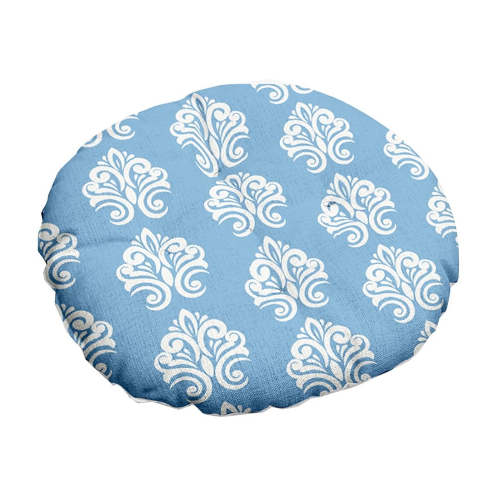 Lixmnse Ergonomic and Soft Polyester Round Chair Cushion for All-Season ...